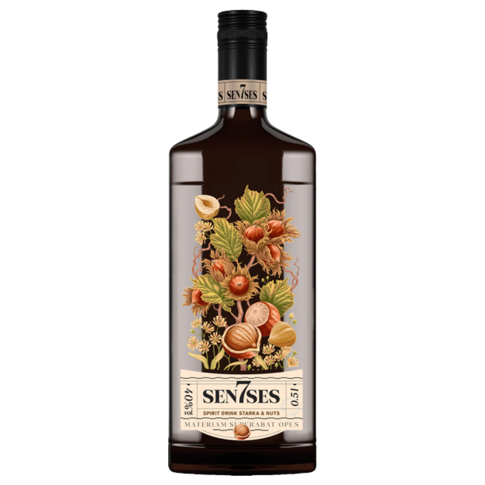 LICHIOR SPIRIT DRINK SEVEN SENSES STARKA & NUTS ALC.40% 0.5L - în ...
