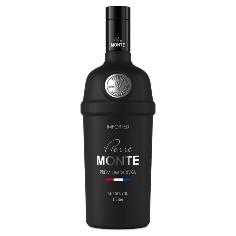 VODCA PIERRE MONTE BLACK 1L - в Кишиневе | Alcomarket